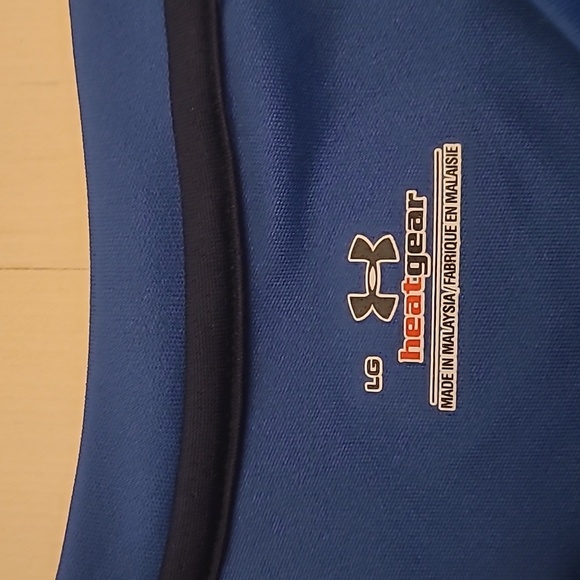 Under Armour | Shirts | Under Armour Royal Blue And Black Longsleeved ...